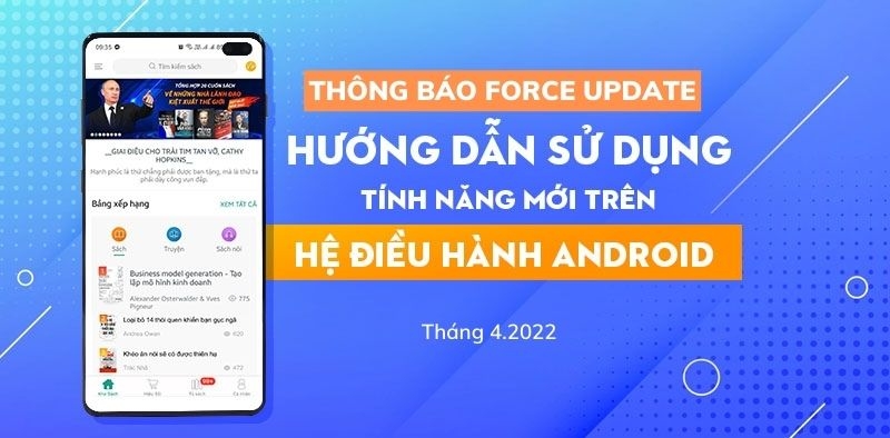 [Thông báo]: Force update và cập nhật tính năng mới trên HĐH Android ...